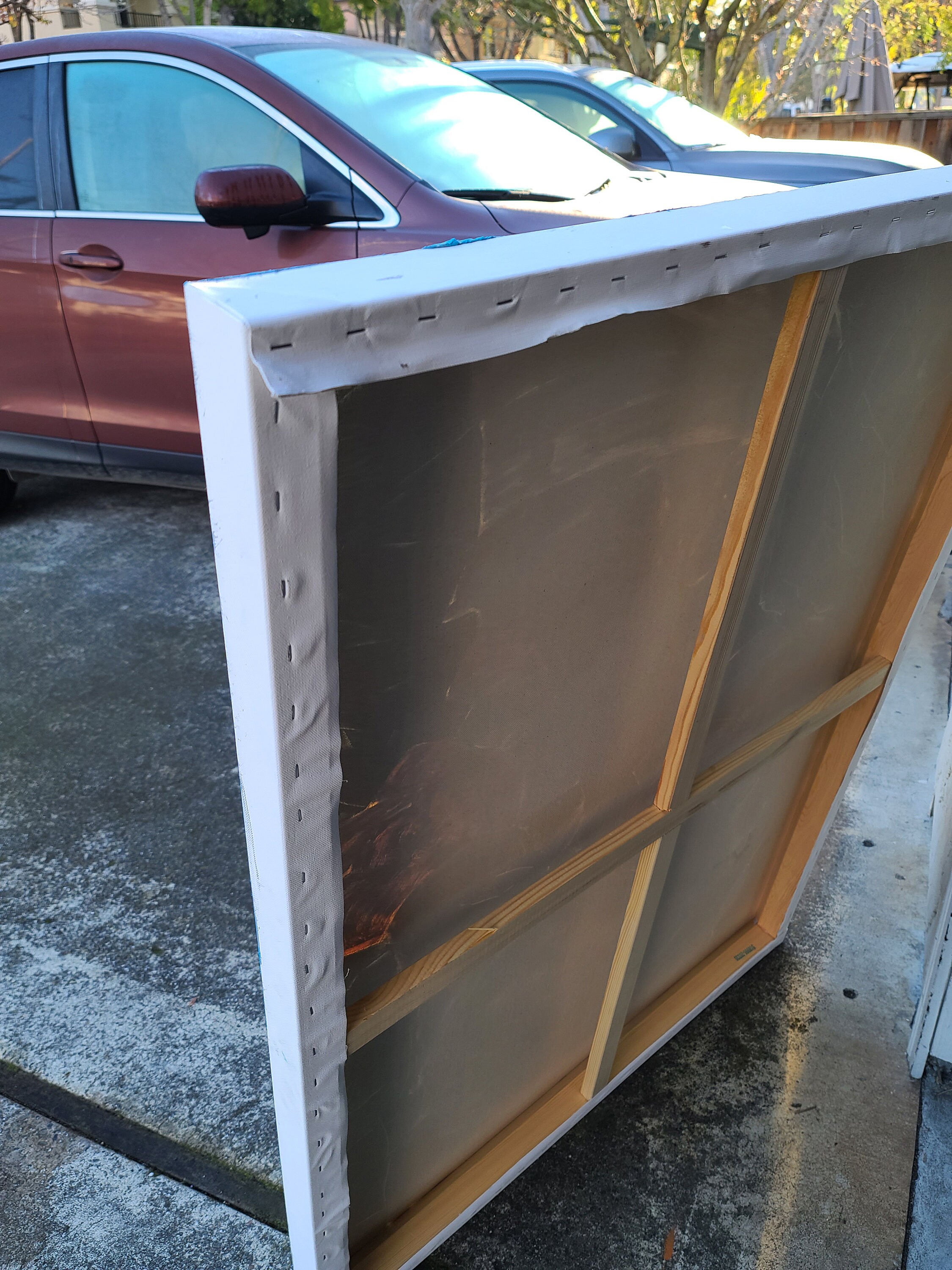 Arm Pit Faust, 36x48 inches oil on gallery stretched canvas by Kenney ...