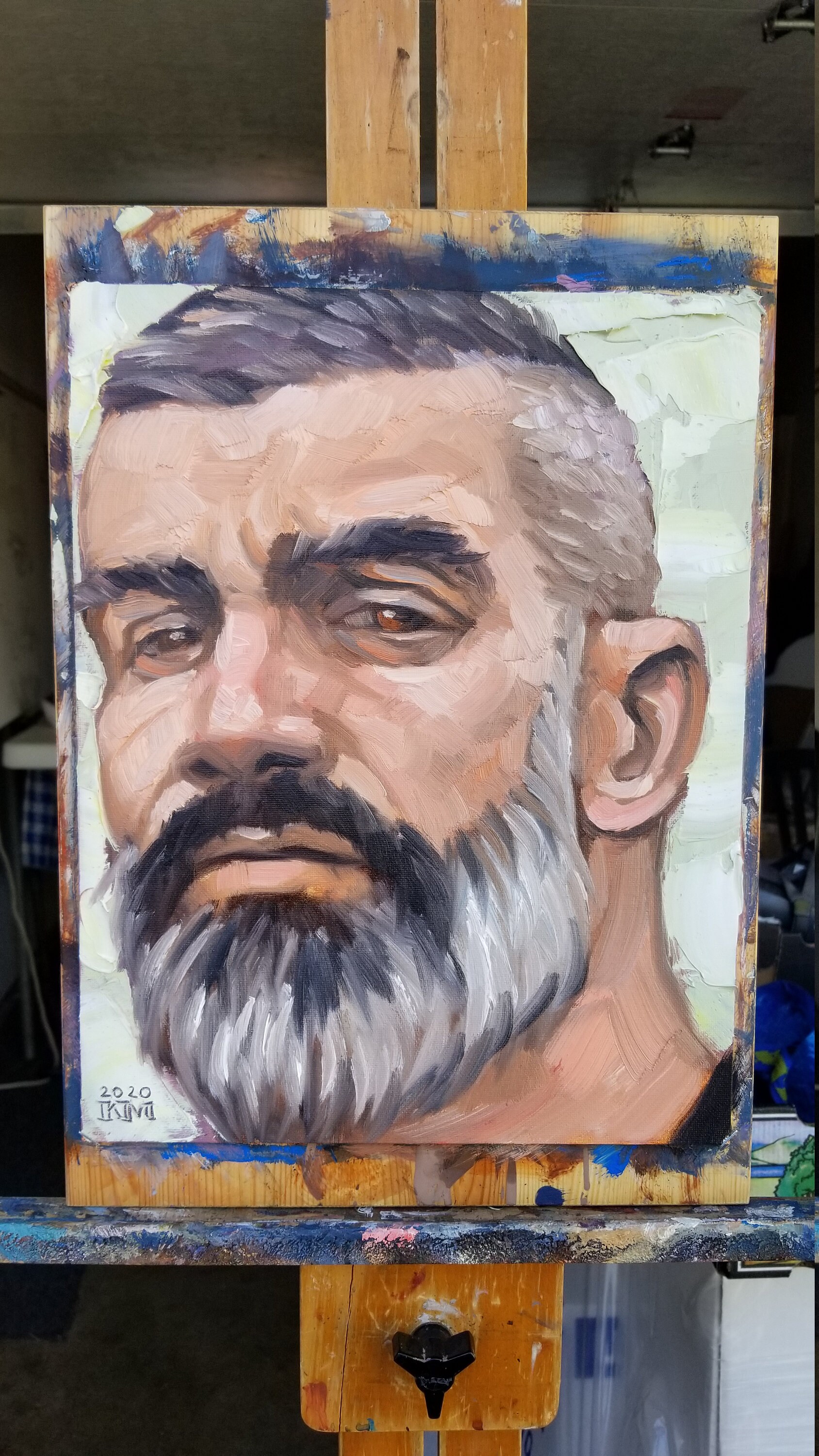 Faust, 11x14 inches oil on canvas panel by Kenney Mencher — Kenney ...