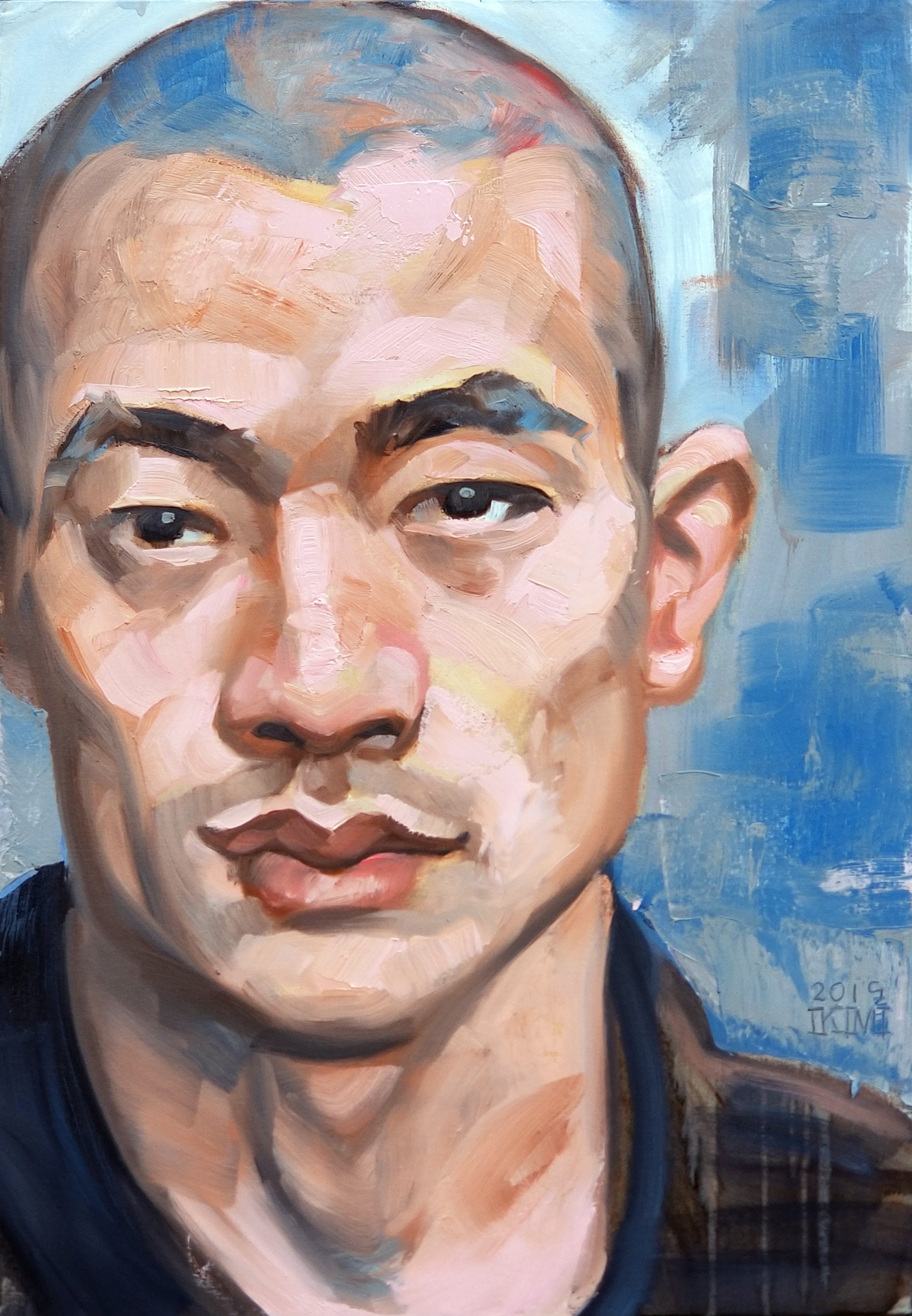 By the Seven Eleven, oil on canvas panel, 9x12 inches by Kenney Mencher ...