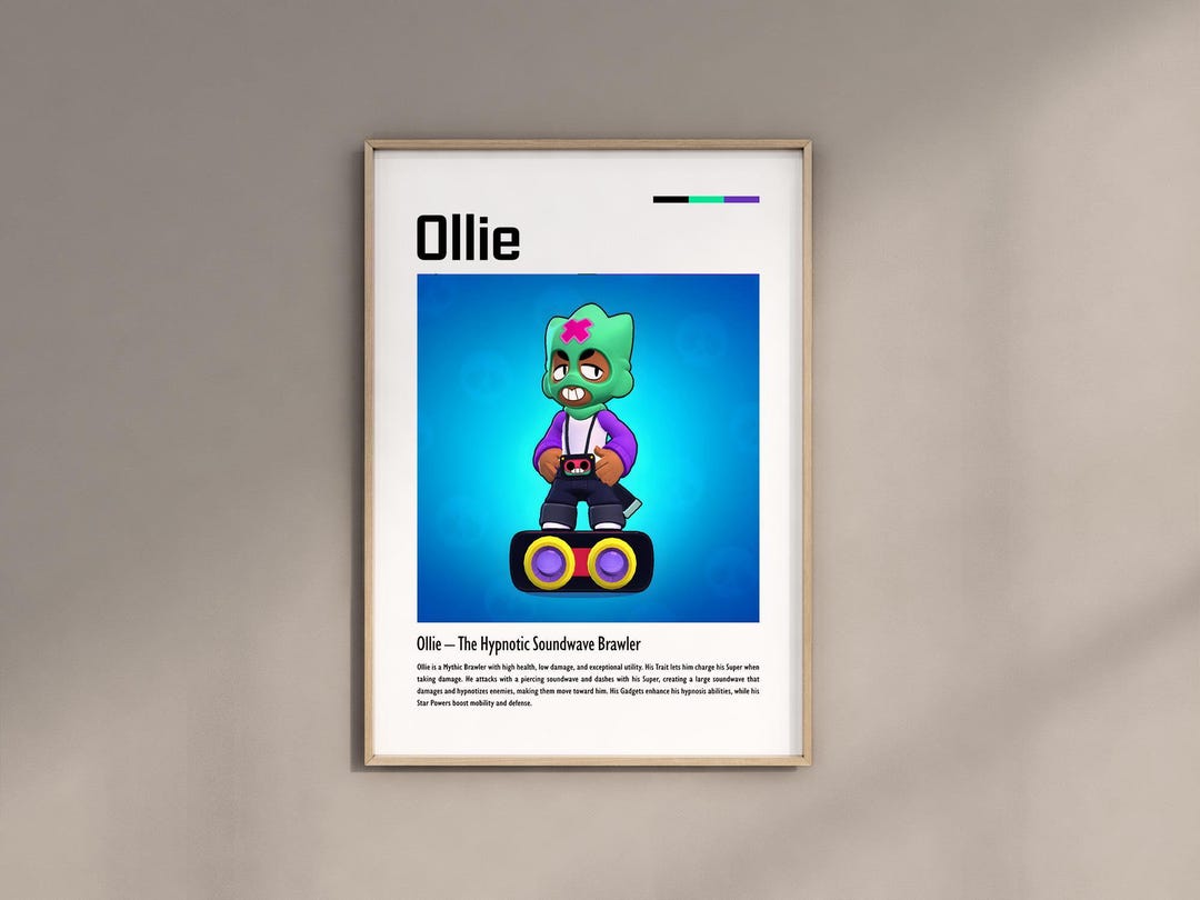 Ollie Poster Digital Poster Clipart Instant Download Kids Nursery Kids ...