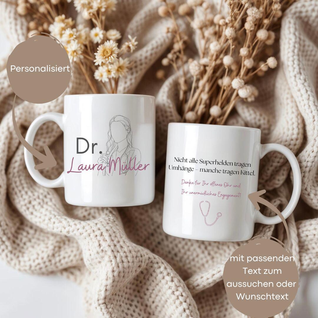 Personalized Doctor Mug With Name and Custom Text - a Great Gift for ...