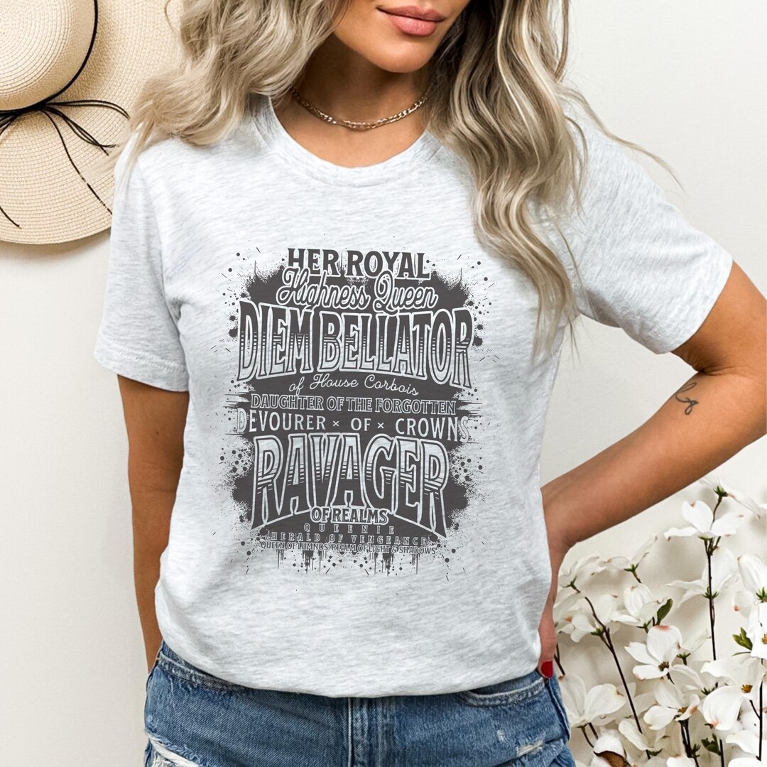 Diem Bellator Kindred's Curse Saga Shirt Everflame Bookish Merch ...