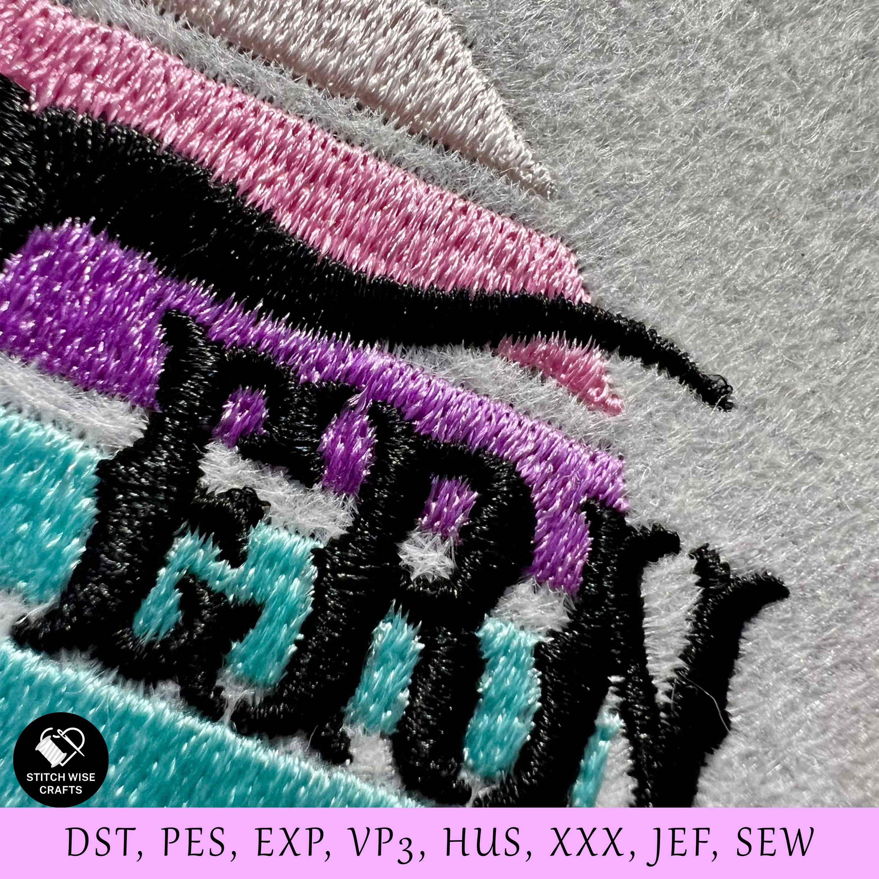 Western Bull Machine Embroidery Design File for Hats and Beanies, Texas Embroidery, Custom ...