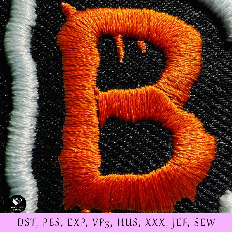 Boo Outline 3D Puff Machine Embroidery Designs File for Hats, Halloween ...