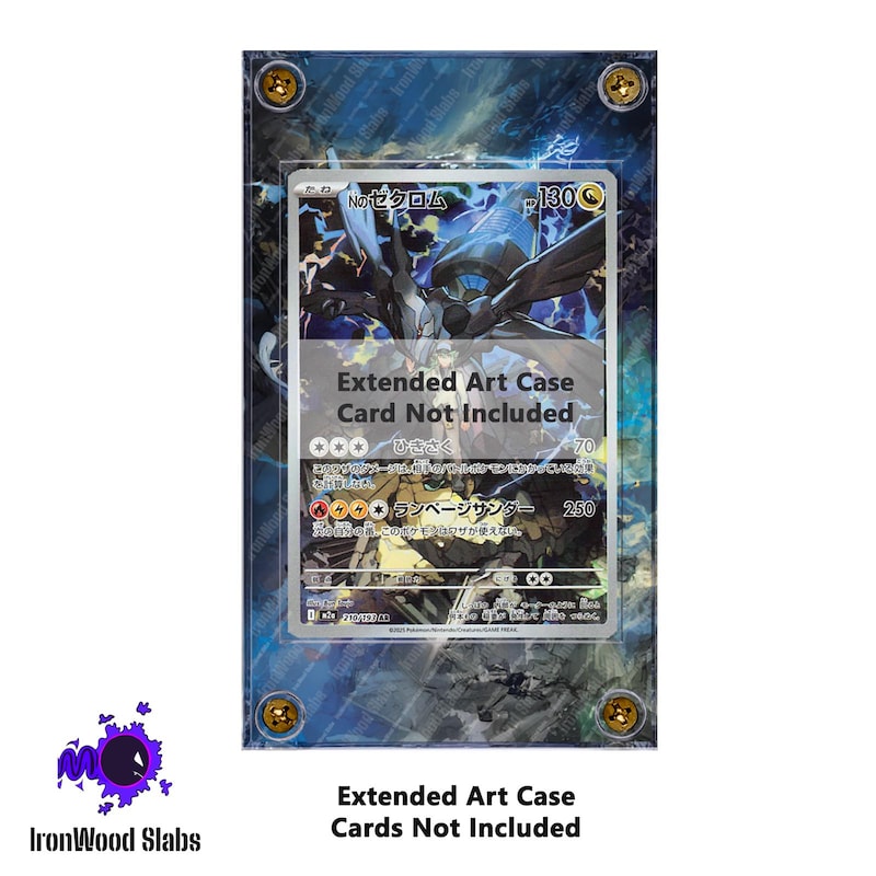 Zekrom Art Case - Etsy UK