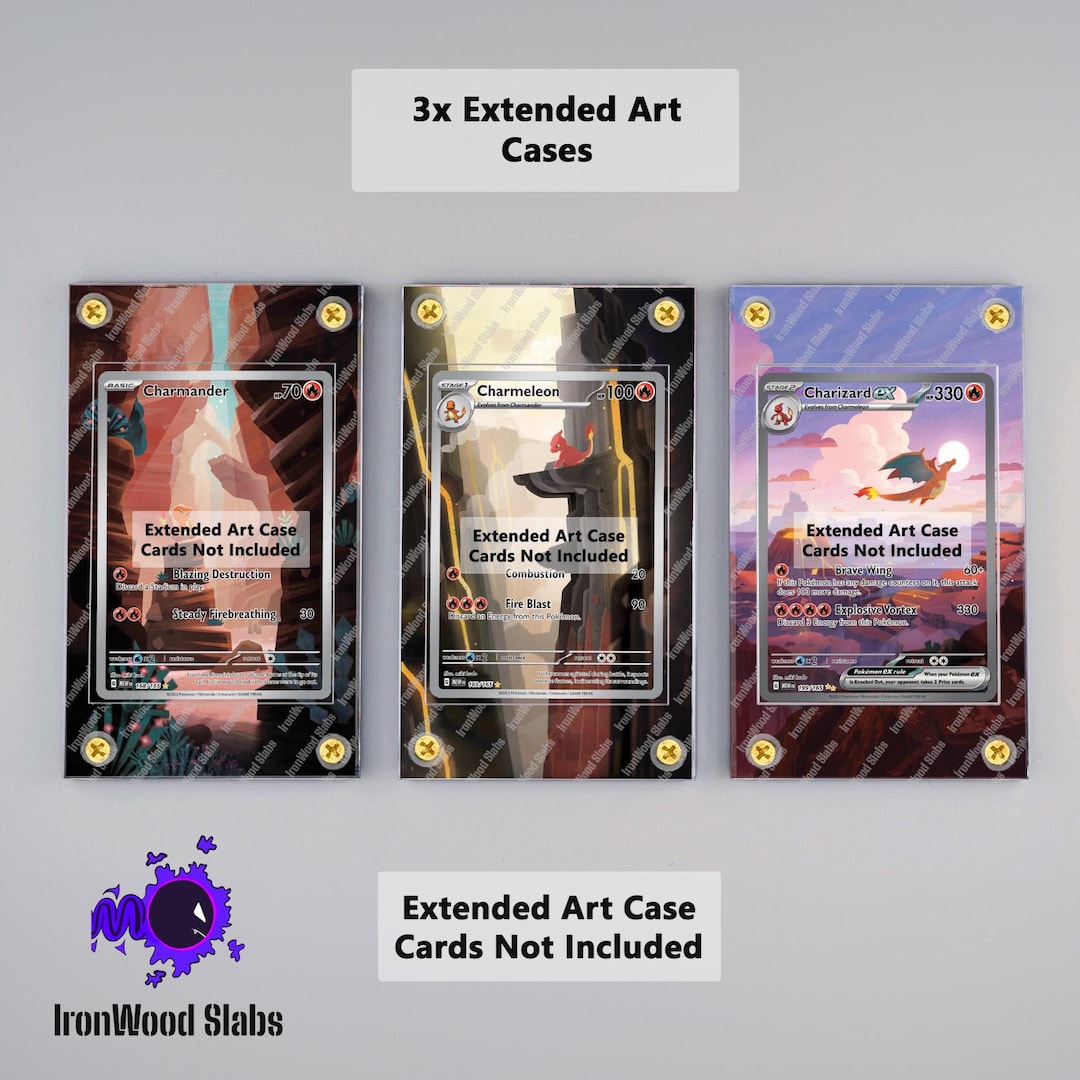 Scarlet & Violet 151 Trio Charizard 199, Charmeleon 169, Charmander 168 ...