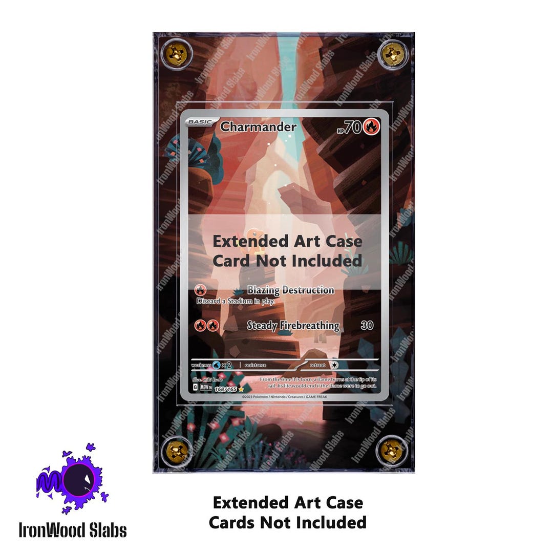Charmander 168/165 Sv: 151 Extended Art Case - Etsy