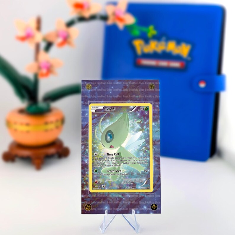 Pokémon TCG Mythical Celebi XY111 Full Art Black Star Promo Extended ...