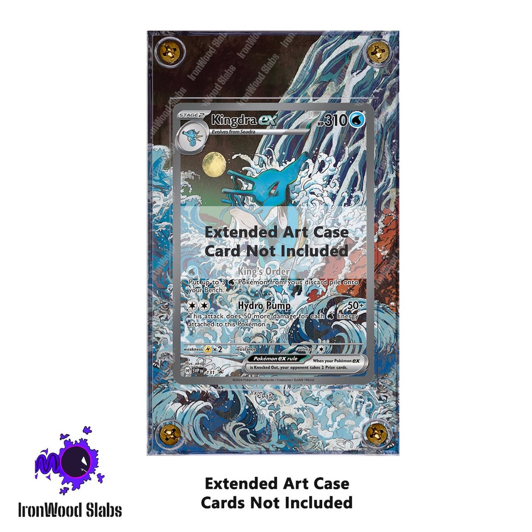 Kingdra EX 131 SV Promo Extended Art Case - Etsy