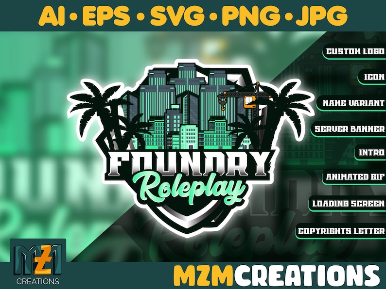 Gta Fivem Roleplay Logo, Gta, Fivem, Roleplay, Gta 5, Vice City ...