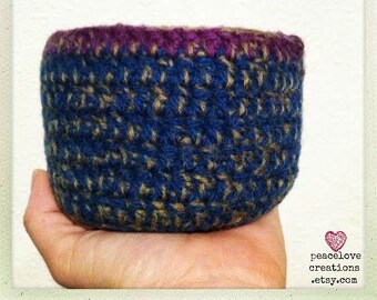 Felted wool bowl | Etsy