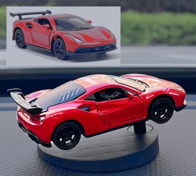 Car Dashboard Toy – Spinning Drift Model, Fun Sporty Decoration for Men ...