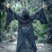 Intergalactic Black Druid Robe Shaman Ceremony Clothing Post ...