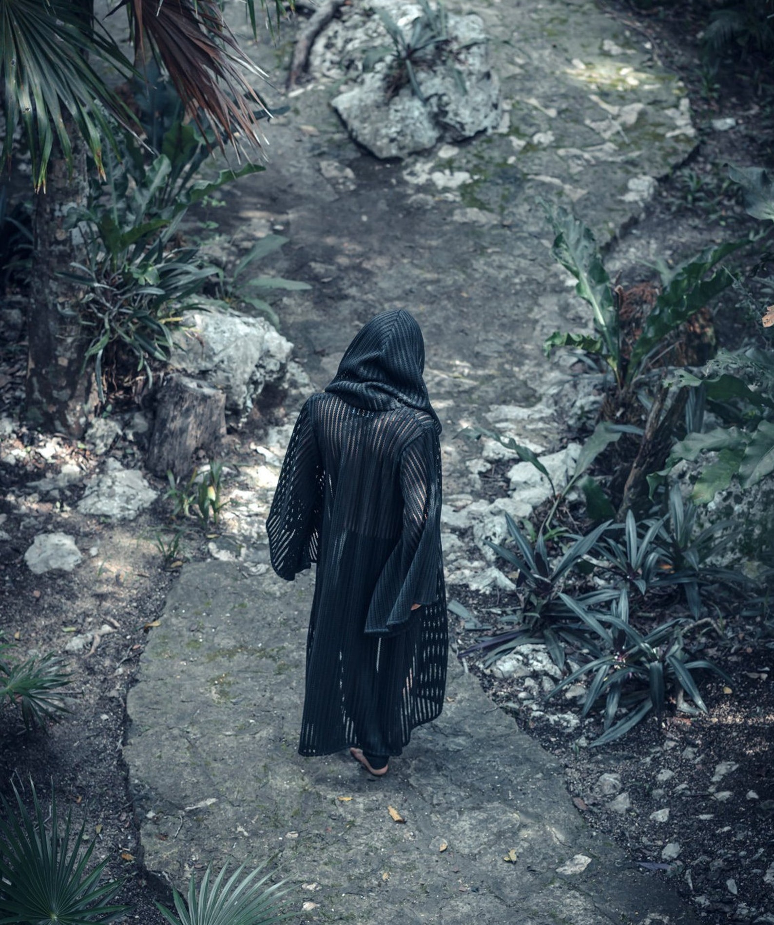 Intergalactic Black Druid Robe Shaman Ceremony Clothing Post - Etsy