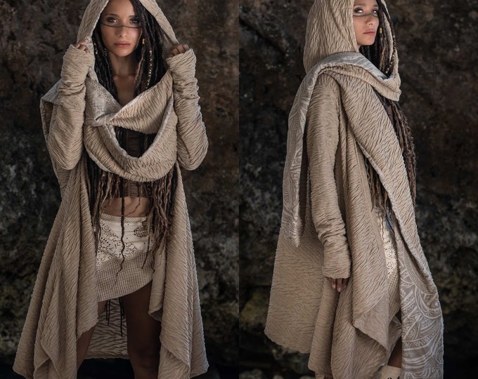 Desert Storm Jacket Dune Festival Clothing Boho Jacket - Etsy