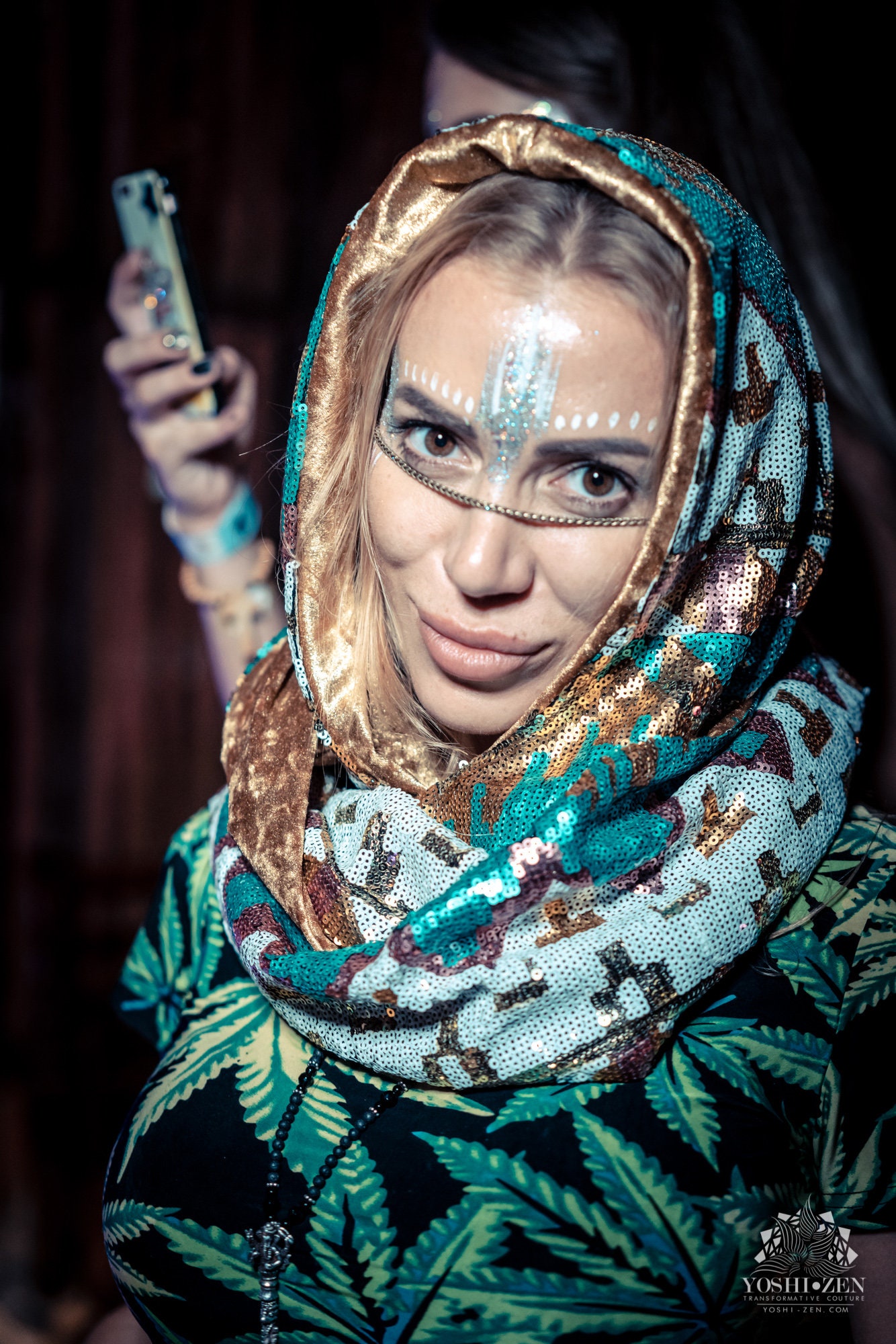 Aztec Warrior Sequin Hood Multiple Colors Tulum Ibiza | Etsy UK