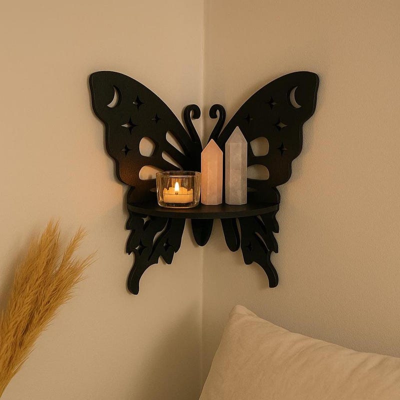 Moth Shelf - Etsy