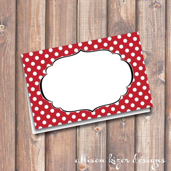 Polka Dot Table - Etsy