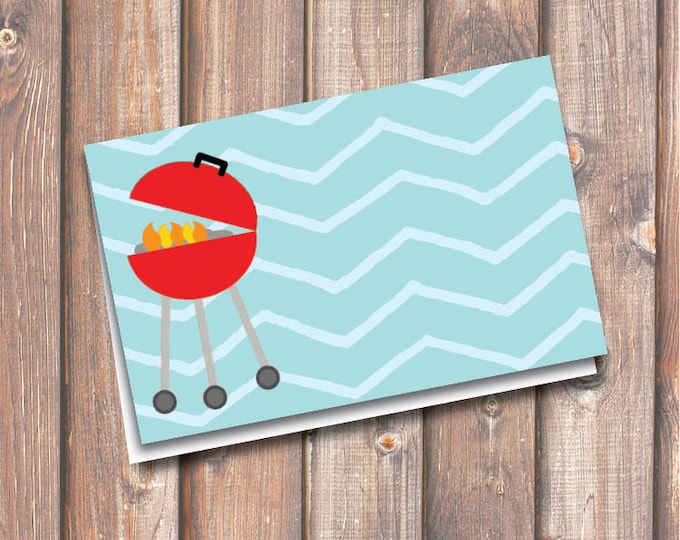 Backyard BBQ Printable Food Tags or Placecards Summer Barbecue Cookout ...