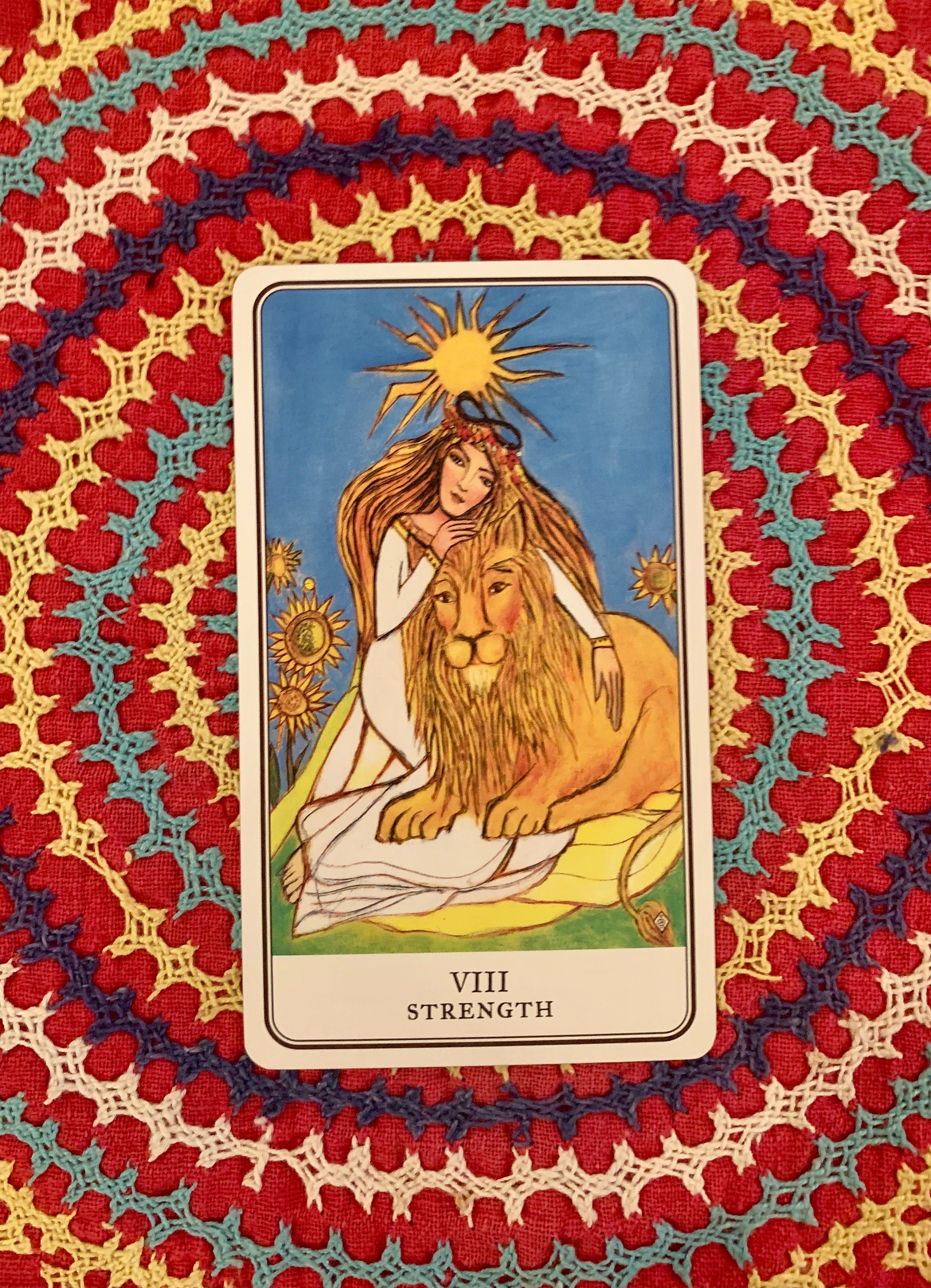 Lions Gateway Tarot Deck Artist Made Tarot Cards Indie Tarot | Etsy