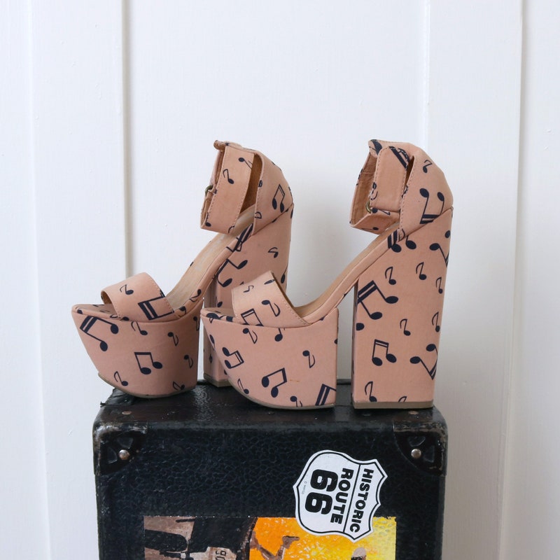 70s Platforms - Etsy