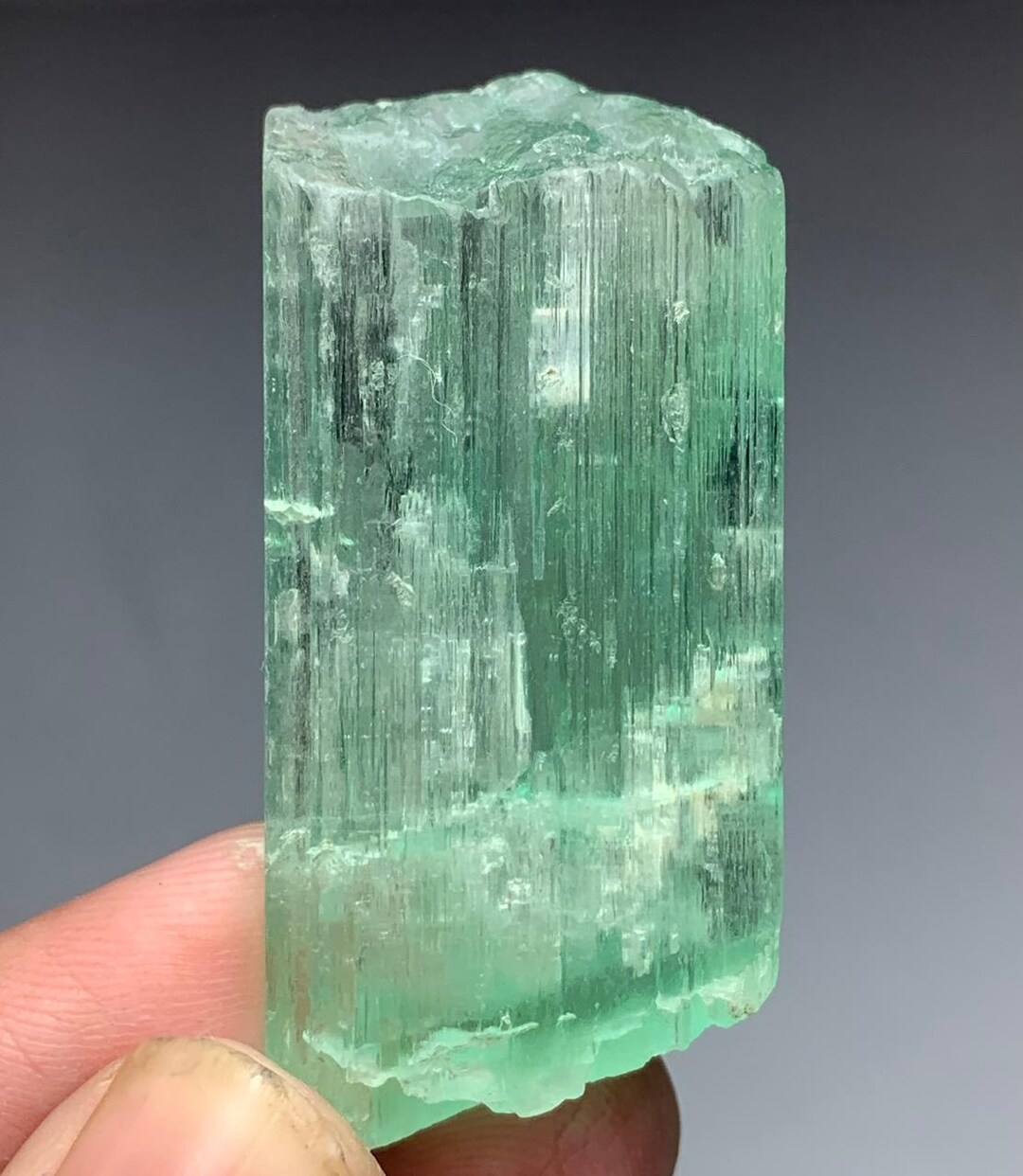 Green Kunzite Crystal Point, Afghanistan, 123 Carat - Etsy