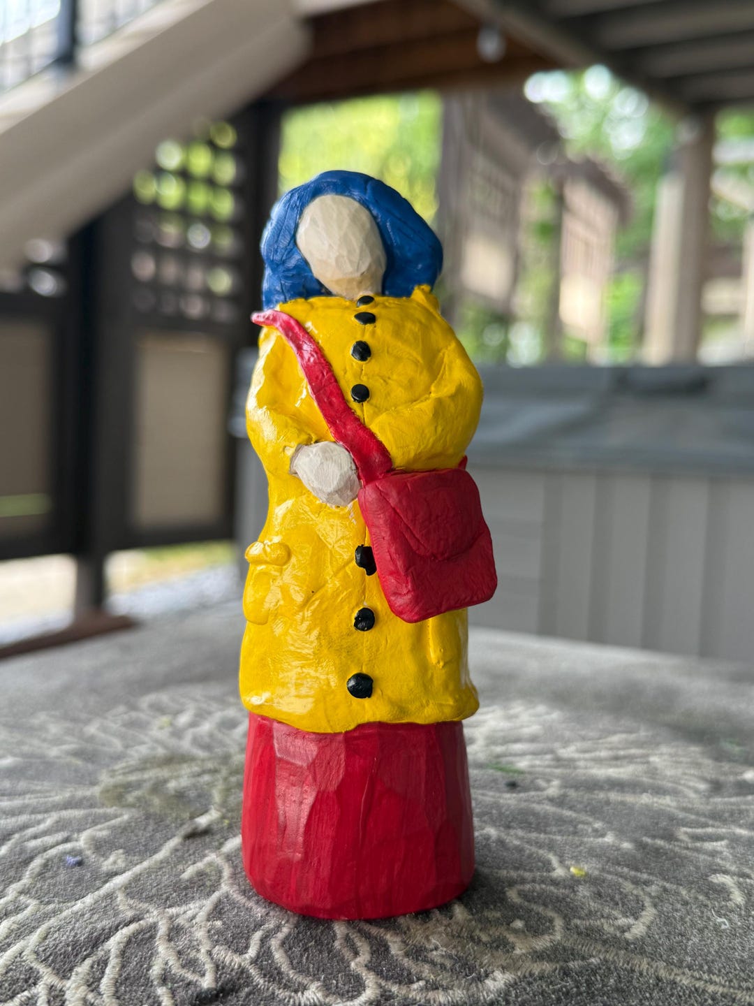 Coraline Inspired Upcycled Figurine| Handmade Tim Burton-inspired ...