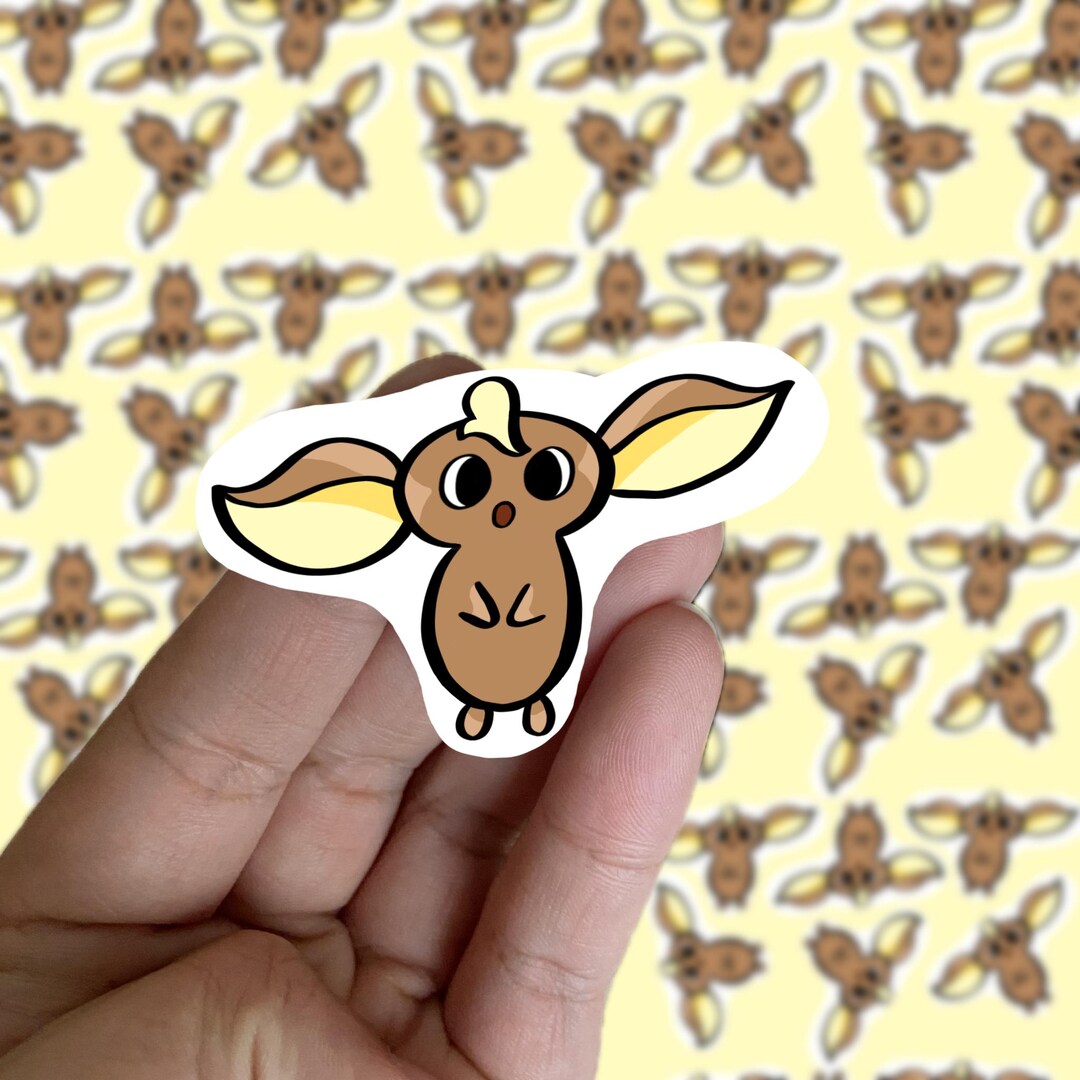 Yip Sticker, Gloss Vinyl Laminated Sticker, 2" H X 2" W Stk-2-gng-y - Etsy