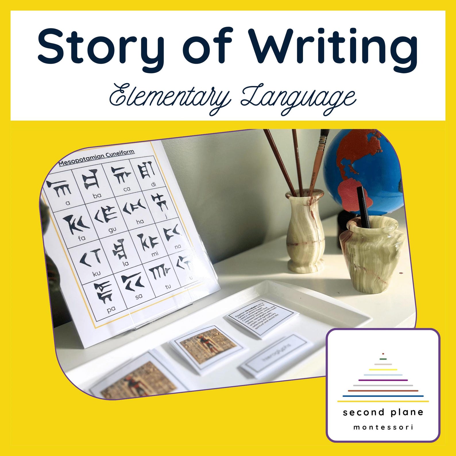 Montessori Ancient Writing History Lesson PDF | Great Lessons ...