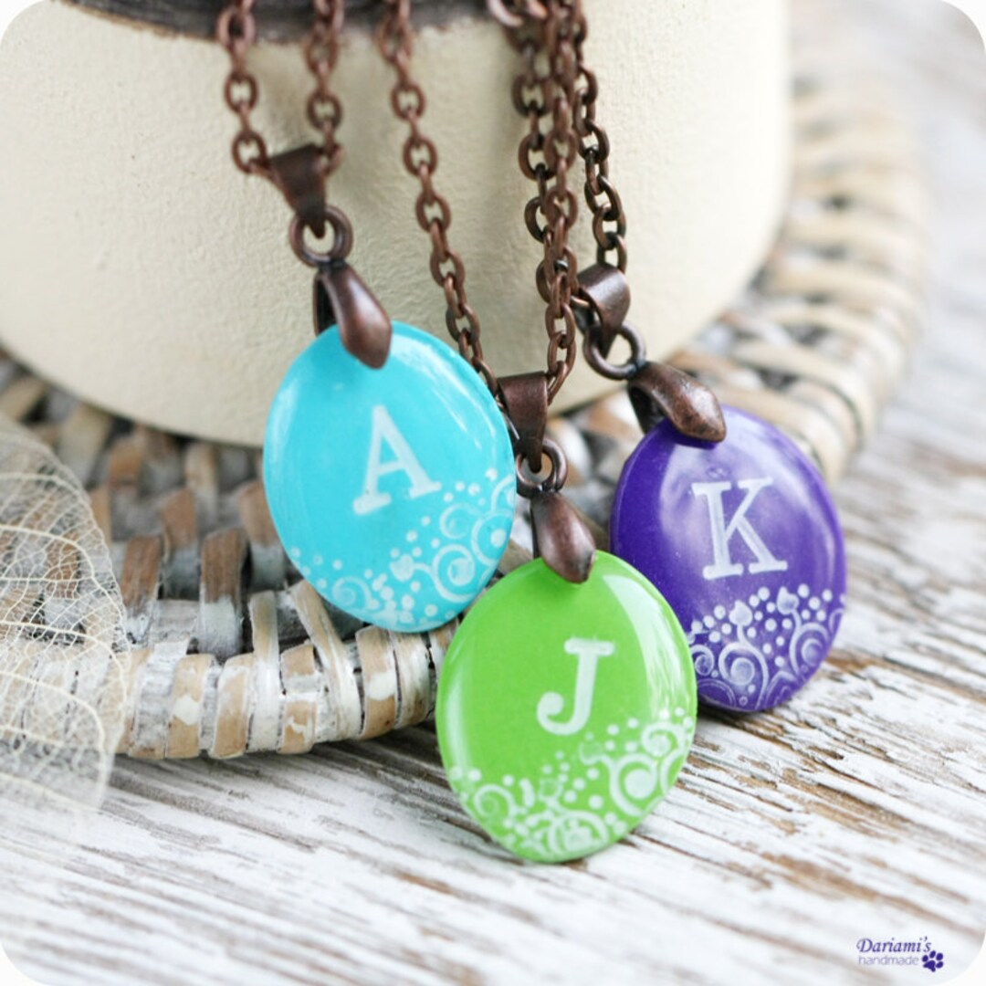 Custom Initial Necklace- Personalized Necklace - Etsy