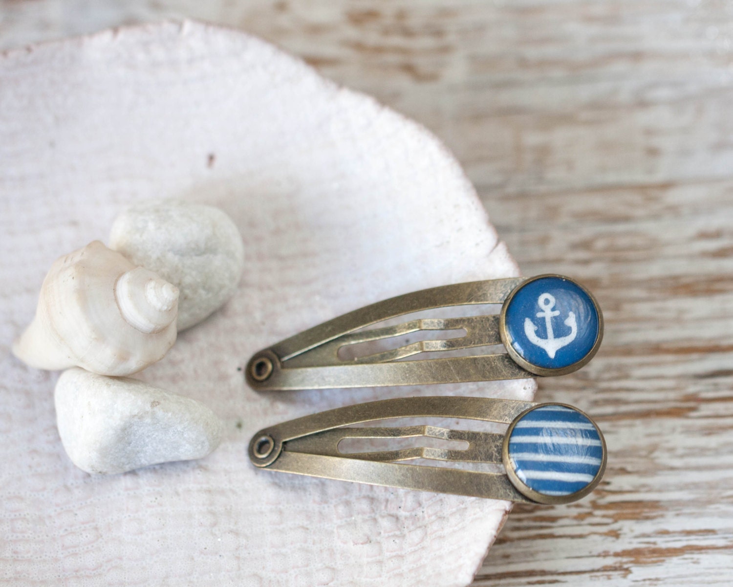 Children Hair Accessories - Nautical Set - Etsy