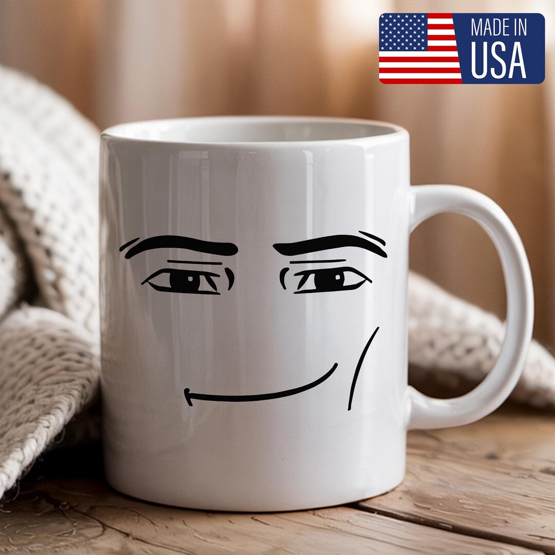 Funny Meme Face Mug, Sarcastic Smirk Coffee Cup, Hilarious Office Humor ...