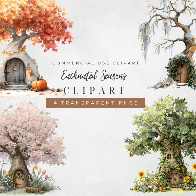 Four Season Tree - Etsy