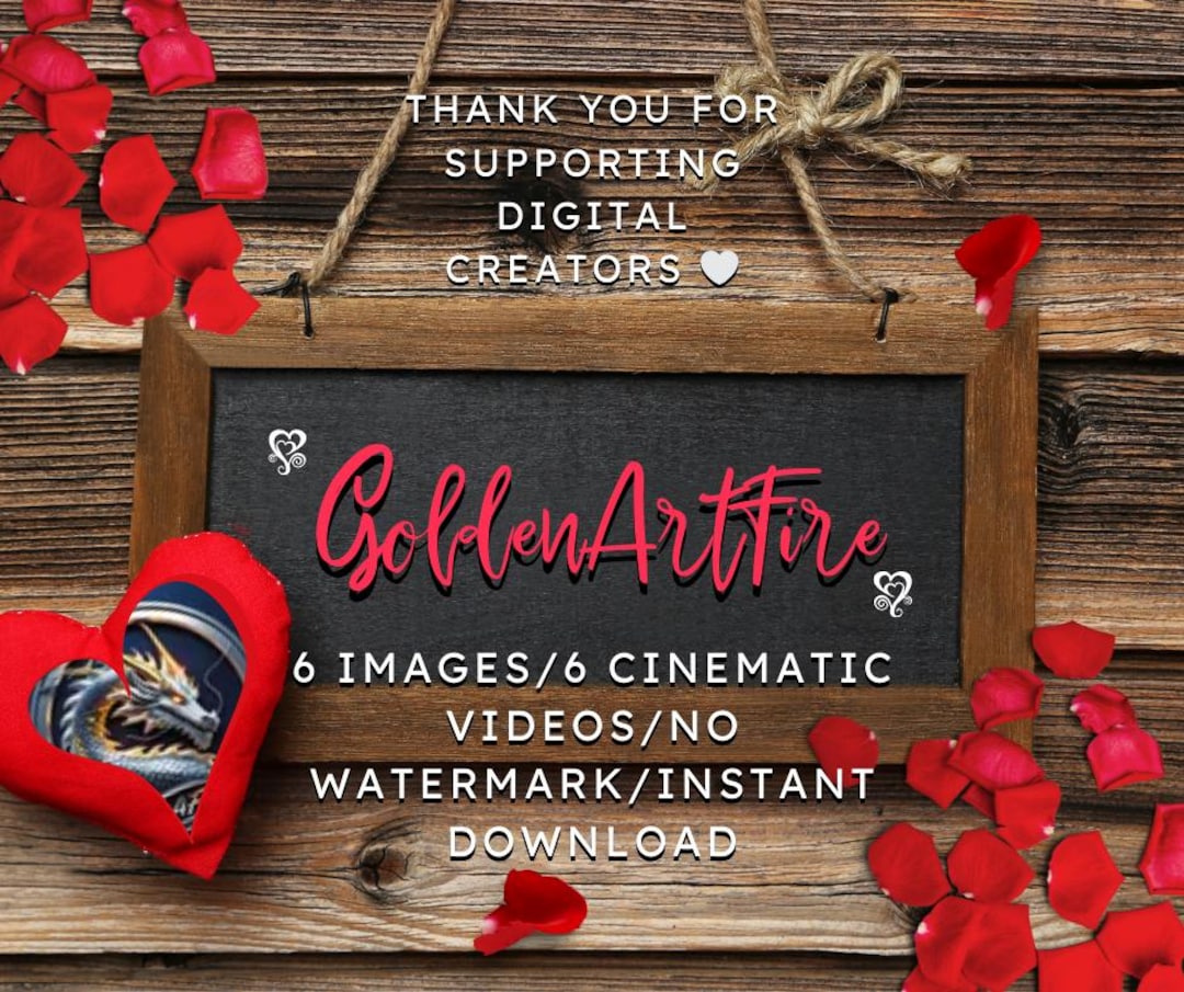 Valentine Cinematic Background Pack | 6 Animated Romantic Backgrounds ...