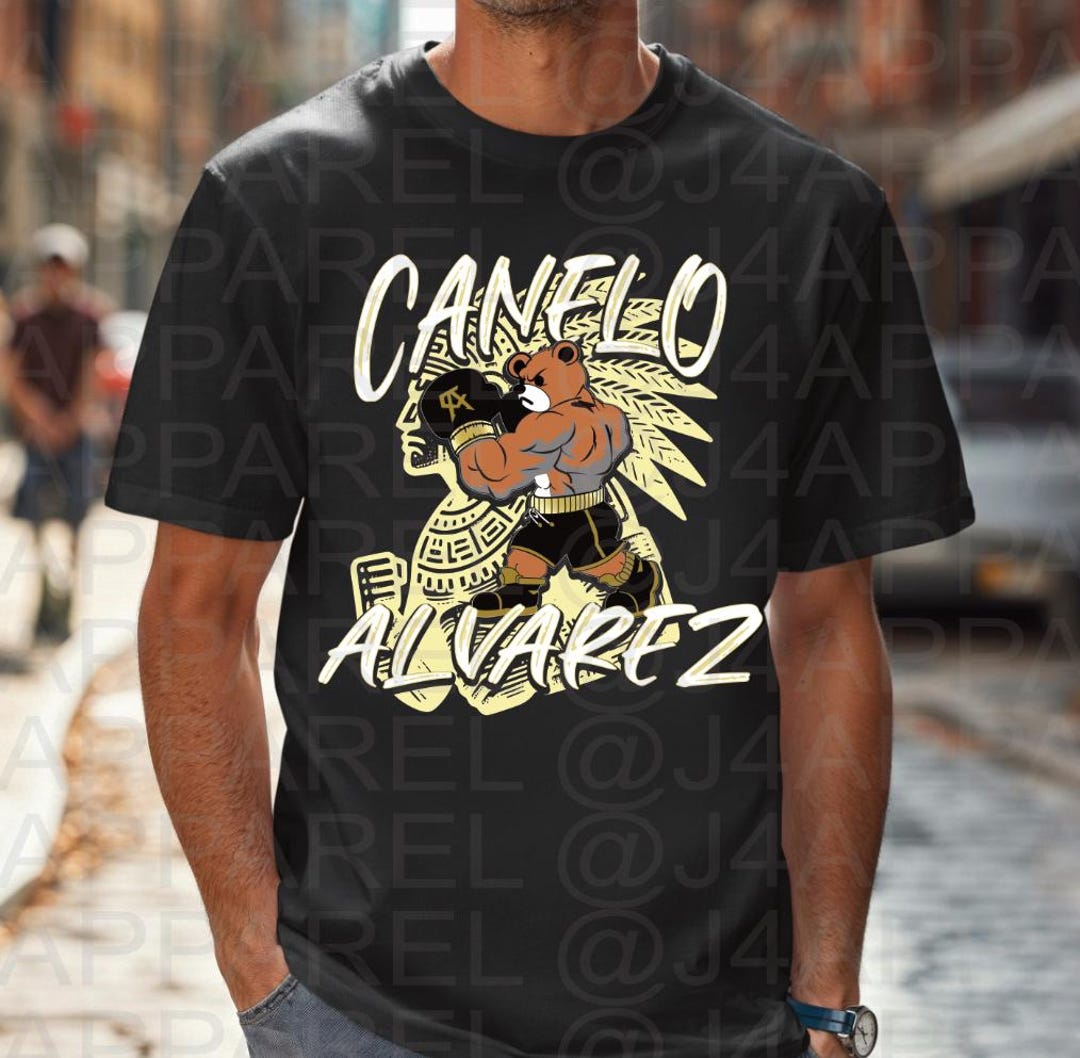 Represent Your Favorite Fighter ! Aztec Canelo Bear Png 300dpi - Etsy