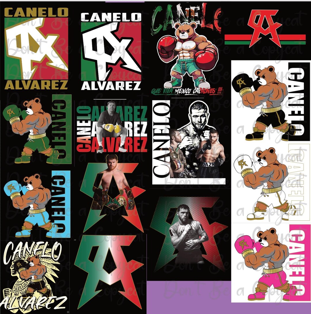 27 Files Cheap! Represent Your Favorite Fighter ! Canelo Super Pack 27 ...