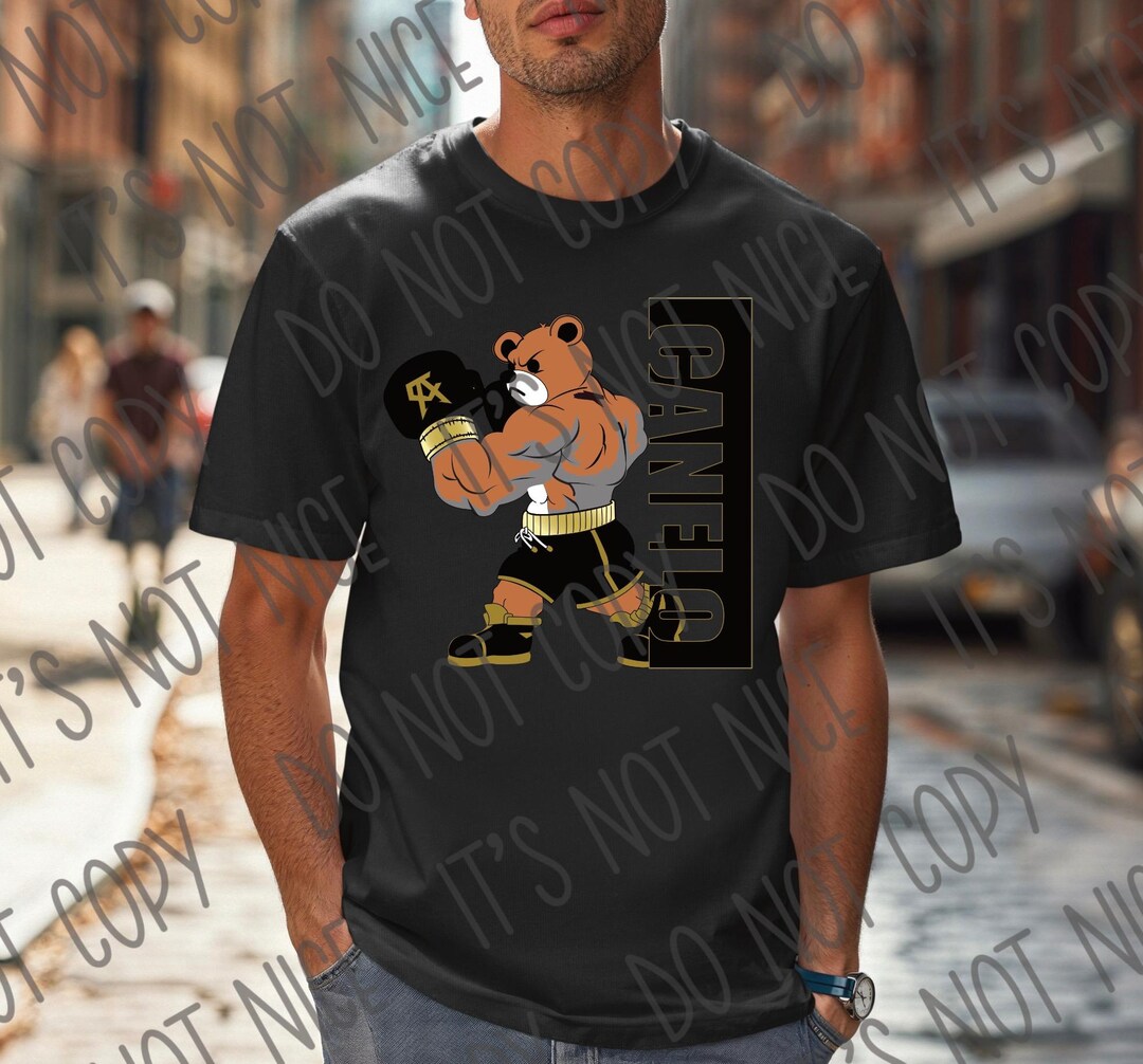5 Files Represent Your Favorite Fighter ! 5 Canelo Bear Png 300dpi ...