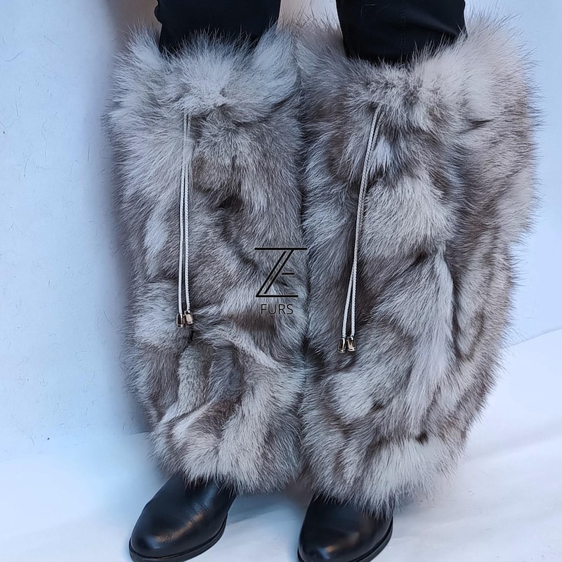 Fur Leg Warmers - Etsy