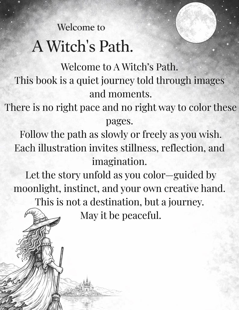 A Witch's Path - Etsy