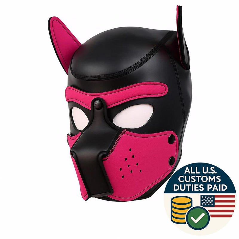 Puppy Play Mask - Etsy