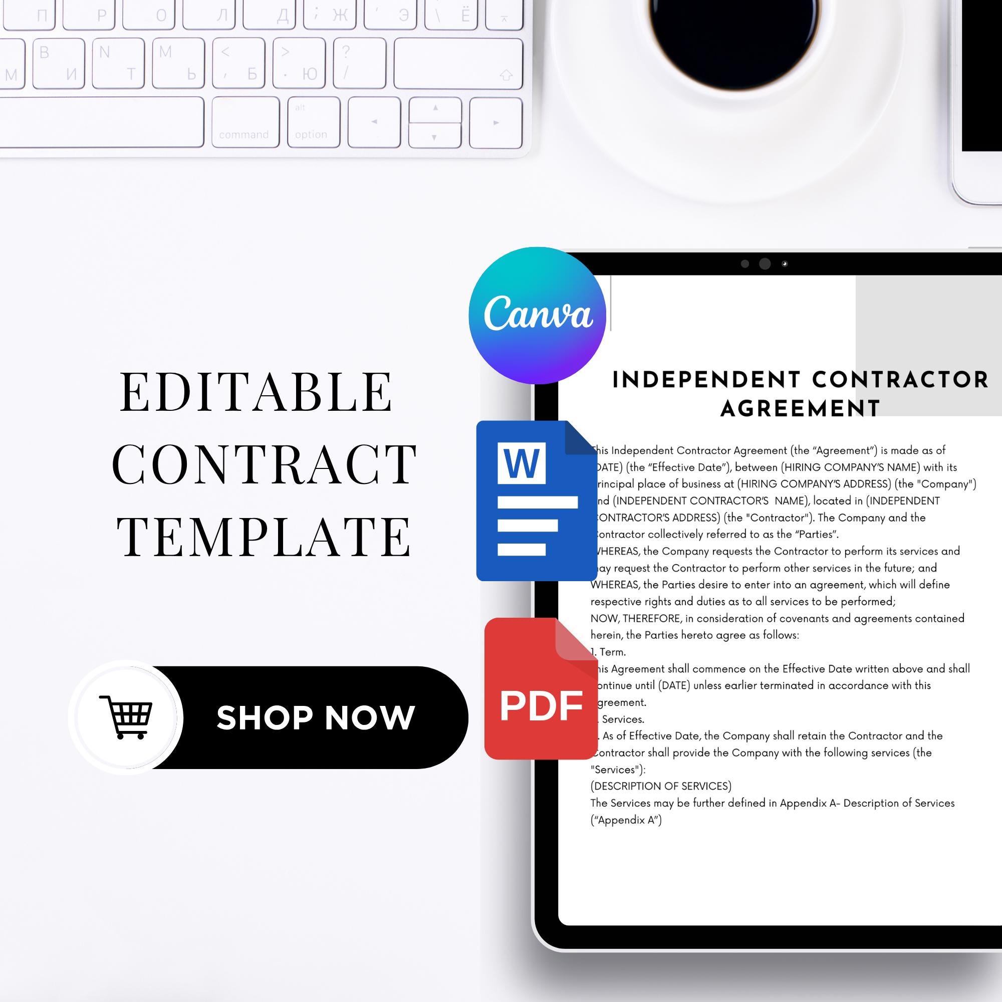 Independent Contractor Agreement, Attorney-drafted Contract for ...