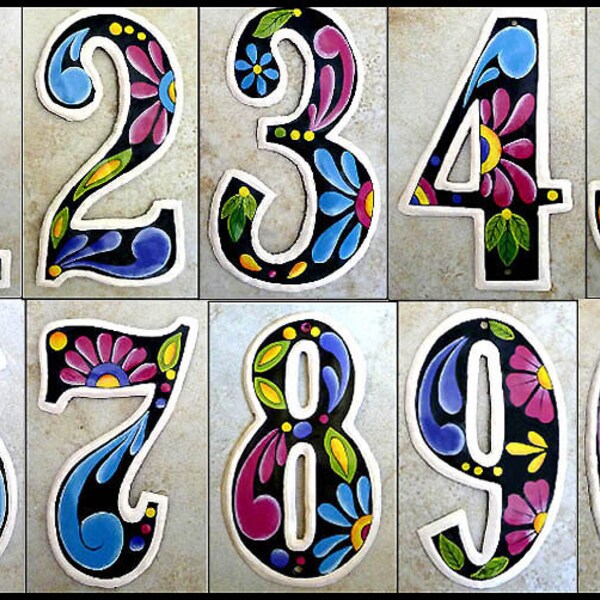 Metal Numbers - Etsy