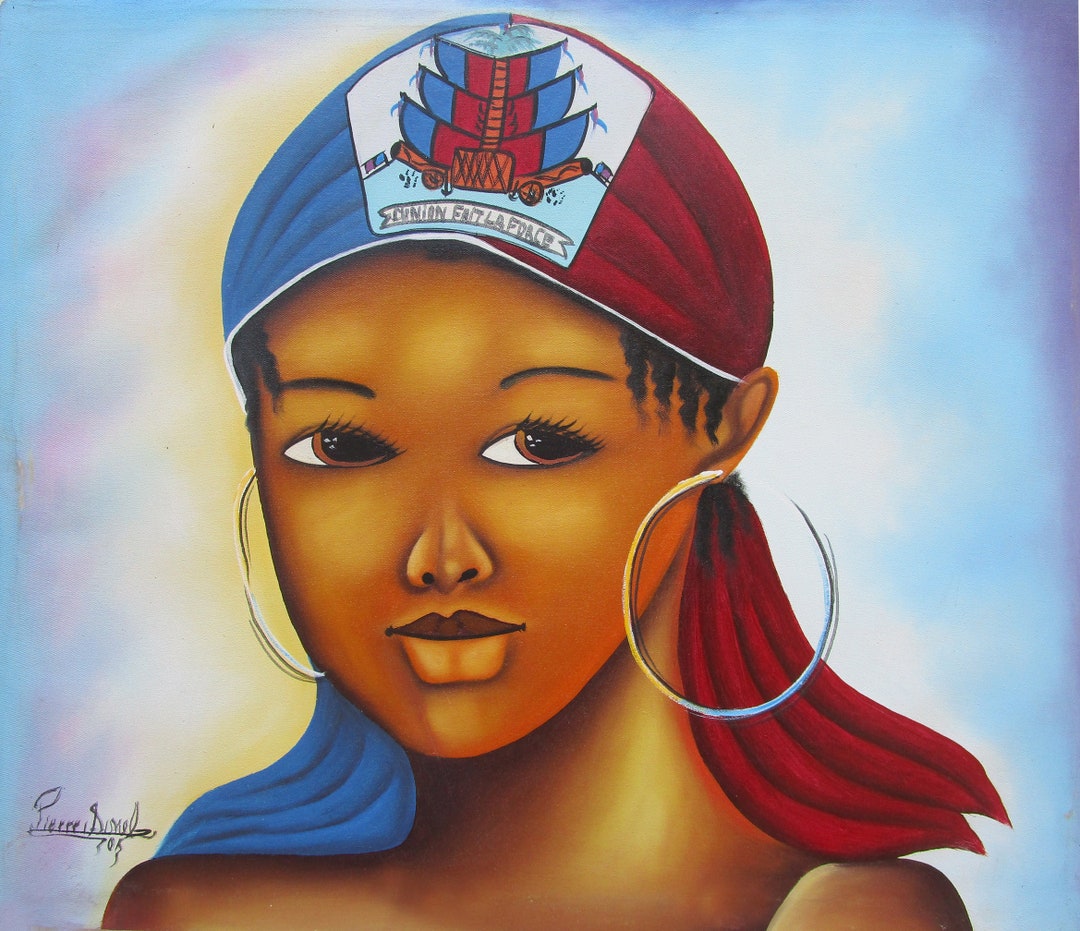 On Sale CANVAS PAINTING, Art of Haiti, Haitian Painting, Haitian Art ...