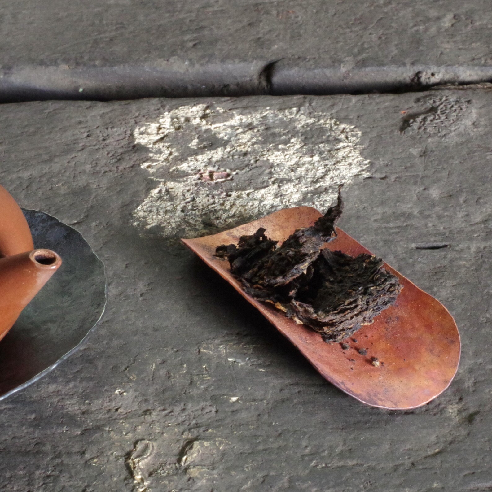 Hand Forged Copper Tea Scoop - Etsy