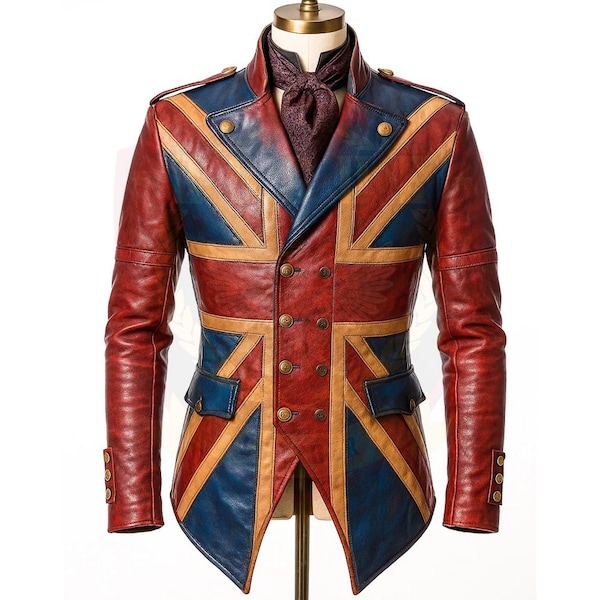 Mens Union Jack Jacket - Etsy UK