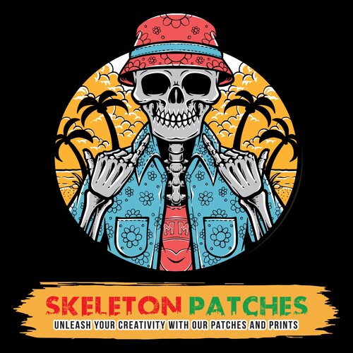Skeletonpatches - Etsy