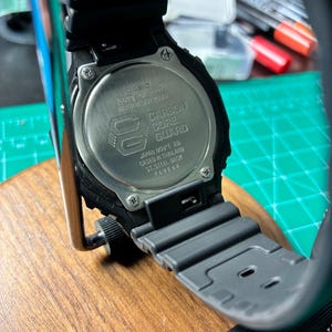 Casio G-shock GA2100 Casioak Rainbow Mod – Custom Dial, Bezel & Hour ...