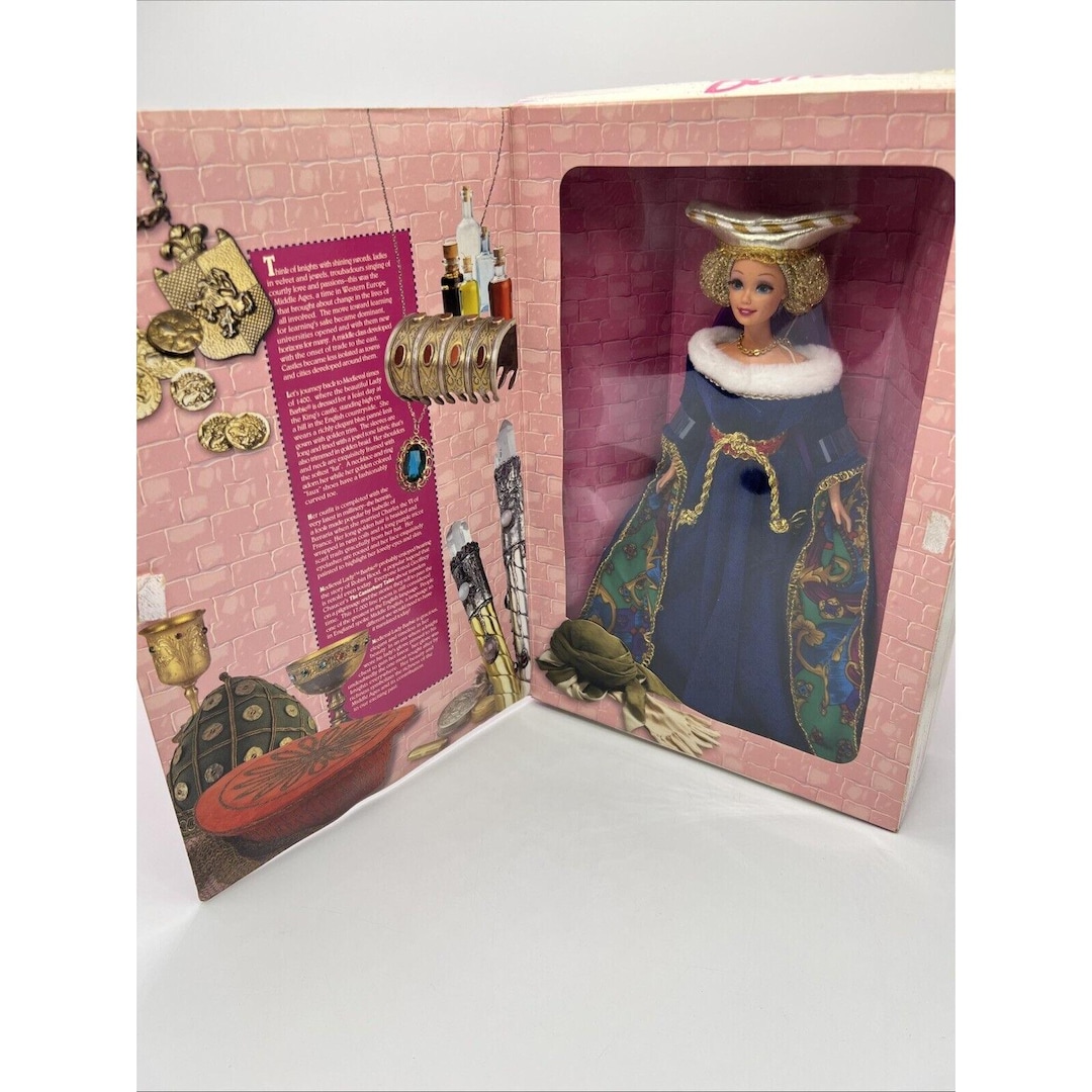 Medieval Lady Barbie Doll the Great Eras Collection Mattel 12791 - Etsy