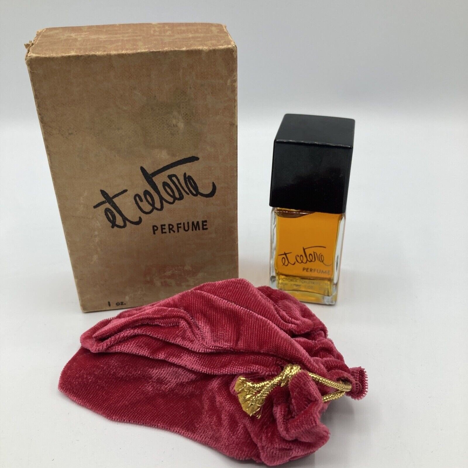 Vintage Et Cetera Perfume 1 Oz Full Splash Bottle - Etsy