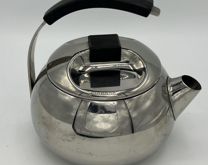 Vintage Aluminum Tea Kettle Made in Germany Watering Can Flower Vase ...